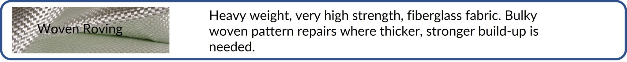 Woven Roving - Evercoat Training Portal